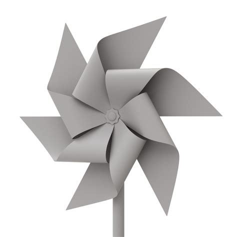바람개비 3d 모델 8 Fbx Obj Blend Free3d
