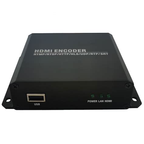 K HDMI Compatible Encoder USB IN Camera Live Streaming Device Channel Output Live Encoder