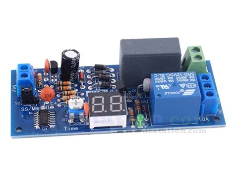 AC V S Min Delay Relay Module A Switch Controller Adjustable Trigger Delay JK P AR