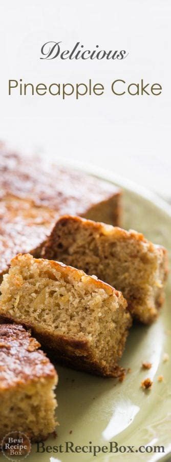 Easy Moist Pineapple Cake Recipe Best Recipe Box