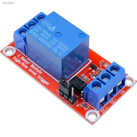 COD 1 Way Relay Module With Optocoupler Isolation Supports High And Low Level Trigger Expansion