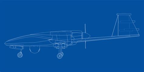 Military Predator Drone Royalty Free Vector Image