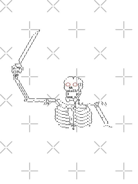 Ascii Art Pirate Skeleton Drawstring Bag By Hadicazvysavaca Redbubble