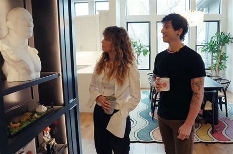 Debby Ryan And Josh Dun Have A Bust Of The Rock In Their Home