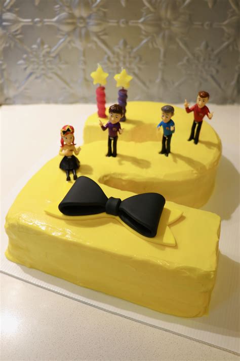 The Wiggles 2 Cake Cake 2nd Birthday The Wiggles