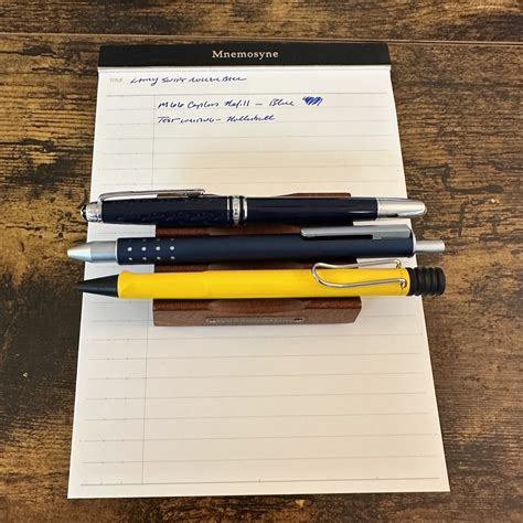 Pen Review Lamy Swift Retractable Rollerball — The Gentleman Stationer