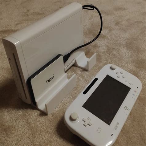 Wii U All In One Stand Console Gamepad Usb Hdd By Rich T Makerworld