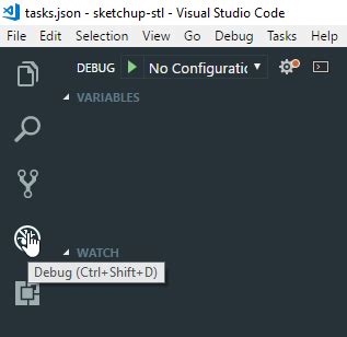 VSCode Debugger Setup SketchUp Sketchup Ruby Api Tutorials GitHub Wiki