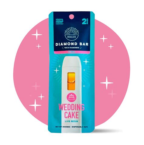 Wedding Cake Delta 8 Disposable Vape Realize