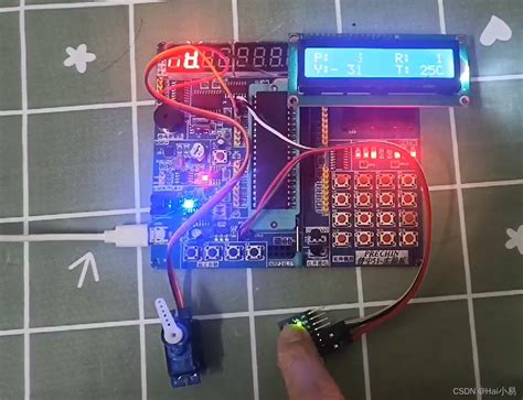 【51单片机】mpu6050陀螺仪控制舵机设计51单片机陀螺仪程序 Csdn博客