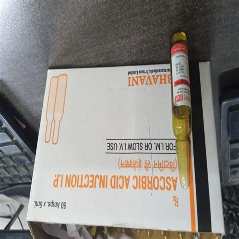 Ascorbic Acid Injection Ip 1 5 Gm At ₹ 230 Box In Gadchiroli Id 2856406001133