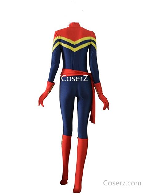 Custom Made Ms Marvel Costume Ms Marvel Cosplay Costume Halloween Cos