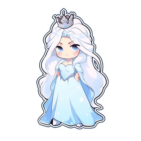 Premium Ai Image There Is A Cartoon Of A Princess With A Tia On Her