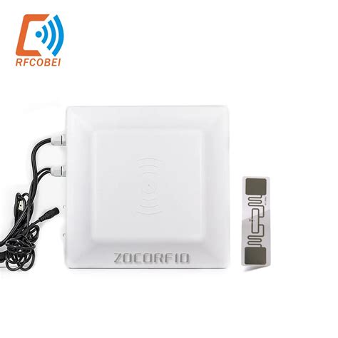 M UHF Rfid Reader ยาวชวงในตว dbm เสาอากาศวงกลม RS WG สำหรบรถ Management การ