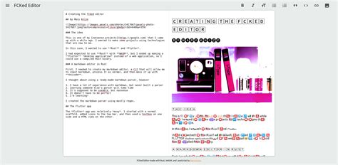 rust webassembly and fcked editor a cursed markdown editor