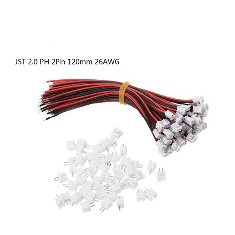 Jual Mini Micro Jst Xh 2 0 Ph 2 Pin Connector Plug With Female Male 1
