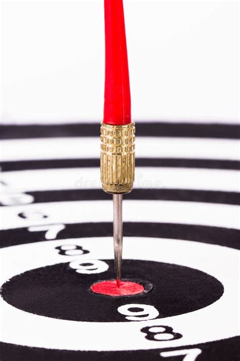 Arrow On Dart Board Stock Photo Image Of Games Entertainment
