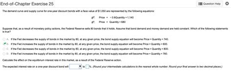 Solved End Of Chapter Exercise Question Help The Demand Chegg