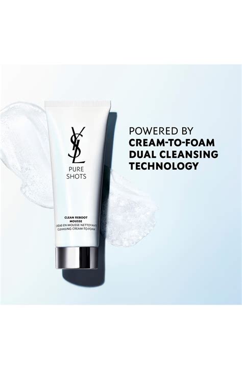 Yves Saint Laurent Pure Shots Clean Reboot Mousse Cleanser Nordstrom