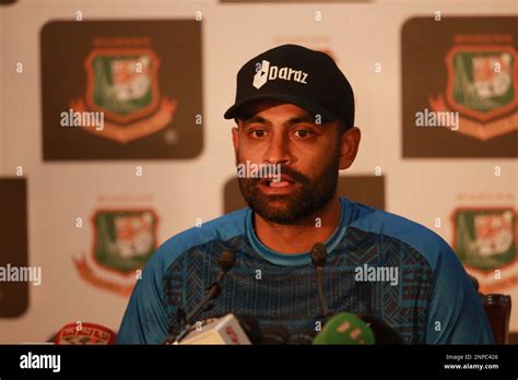 Bangladesh Odi Team Captain Tamim Iqbal Khan Attends Press Conference