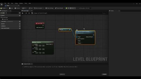 Ue5 Blueprints Tutorial 012 12 Create A Node Add Actor World Transform