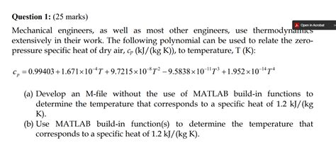 Solved Question 1 25 Marks Mechanical Engineers As Well Chegg