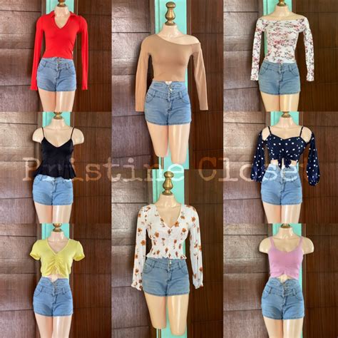 Dubai Assuie Mix Croptop Shopee Philippines