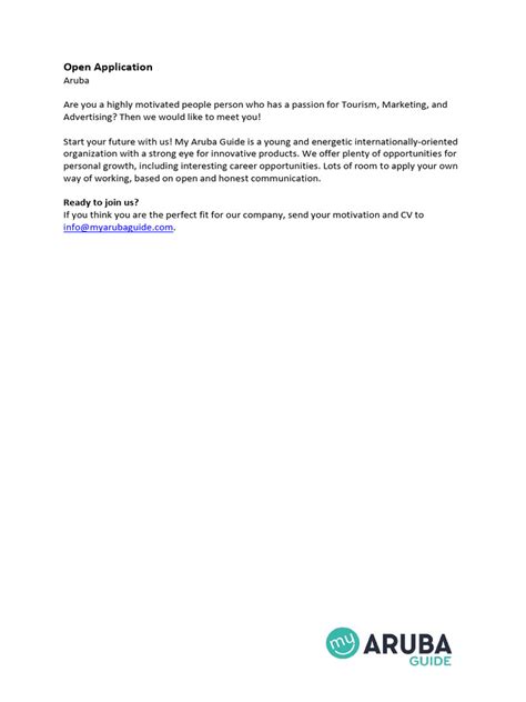 Open Application Pdf
