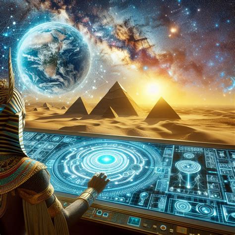 Navigating The Galaxy From The Giza Pyramid Contro By Jiqoirs On Deviantart