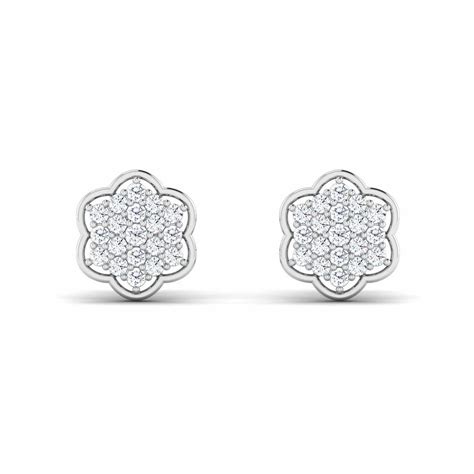 Women Gold Finger Rings Daimond Earrings Tuk056 At Rs 4500pair In Surat