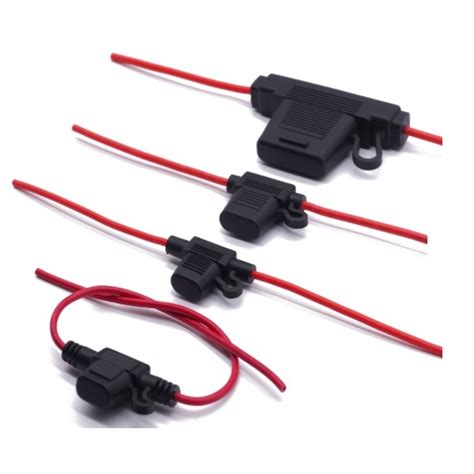 High Quality Maxi Medium Mini Inline Waterproof Car Fuse Box Blade Auto Fuse Holder Plastic
