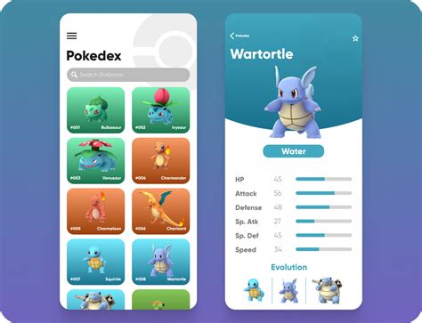 Pokedex Ui By Kevin Dixon On Dribbble