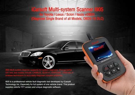 Icarsoft Toyota Lexus Isuzu Obd1 Obd2 Diagnostic Scan Tool [i905]