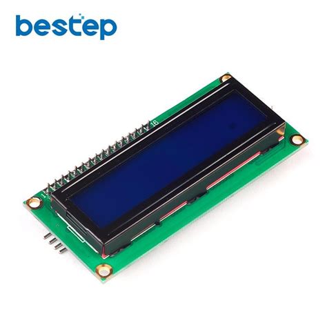 Lcd1602 I2c Lcd 1602 Module Blue Screen Iic I2c For Arduino Lcd1602 Adapter Plate Lcd Modules