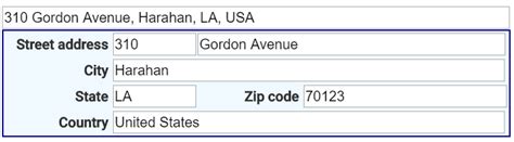 Get Address From Postal Code And Country Maps Api Geocode Json