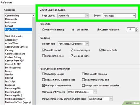 How To Set The Opening View Of A Pdf In Acrobat Professional