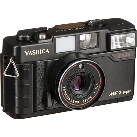 Yashica MF 2 Super DX 35mm Camera With Case YAS MF2SDX BK CS B H