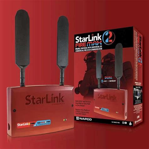 Napcos Next Gen Fire Alarm Communicator Starlink Fire Max2 Now Available Syncomm Management