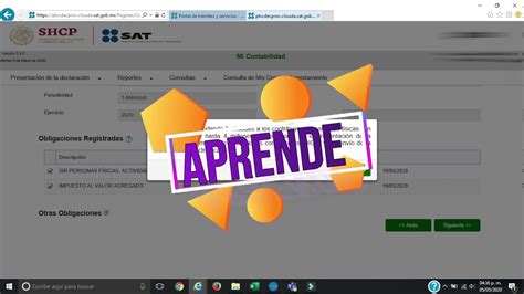 Tutorialpago Provisional De Persona Física Con Actividad Empresarial