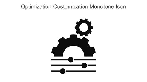 Optimization Customization Monotone Icon In Powerpoint Pptx Png And