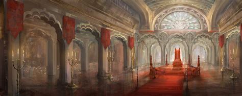 Throne Room By Yefumm On Deviantart Throne Room Fantasy Concept Art Concept Art