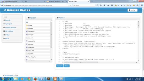 Kang Wibby Source Code Aplikasi Web Editor Online Free Dengan Codeigniter
