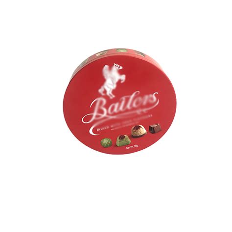 China Candy Tin Tinplate Tins Metal Storage Boxes Empty Round Cookie Container Manufacturer And