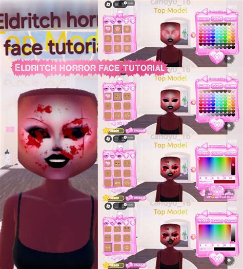 Dress To Impress Eldritch Face Tutorial In 2025 Fashion Dress Up