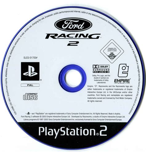 Ford Racing 2 Cover Or Packaging Material Mobygames
