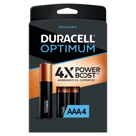 Save On Duracell Optimum Alkaline Batteries Aaa Order Online Delivery