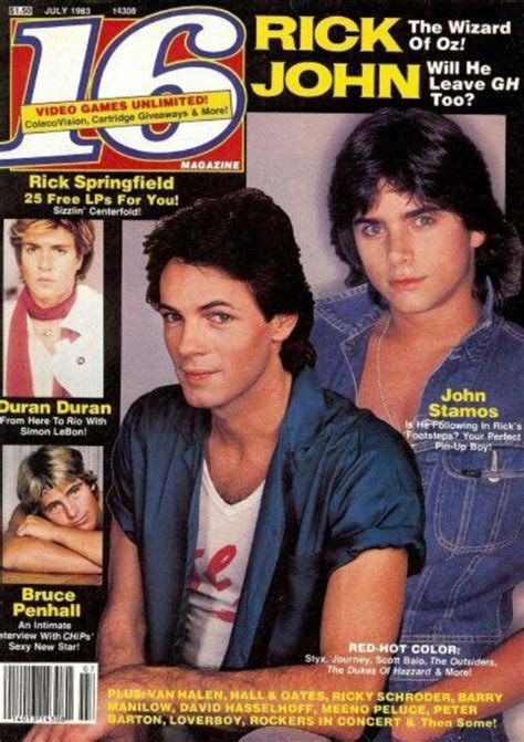 16 Magazine In The 1980s Tracked The Most Popular Teen Heartthrobs