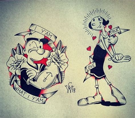14 Best Popeye Images On Pinterest Cartoon Caracters Cartoon
