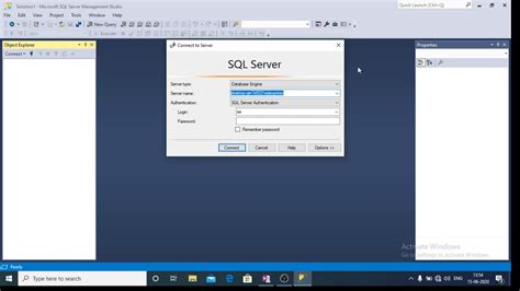 How To Create Database And Table Youtube