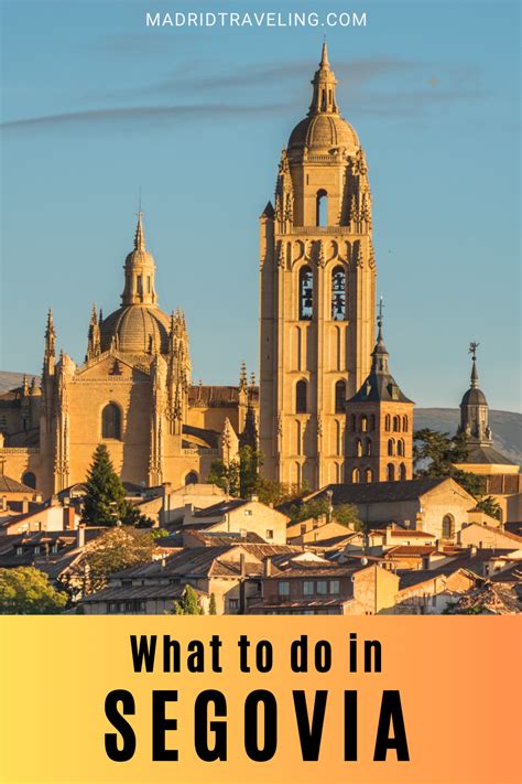 Best Things To Do In Segovia Travel Around The World Spain Travel Europe Travel Destinations